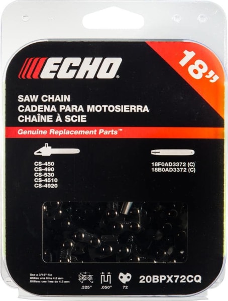 ECHO Chainsaw 20BPX72CQ